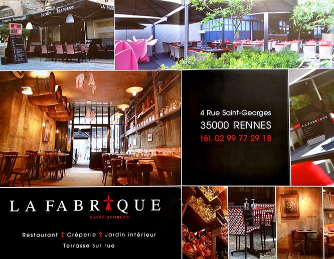 Restaurant la fabrique - Bob Gendron
